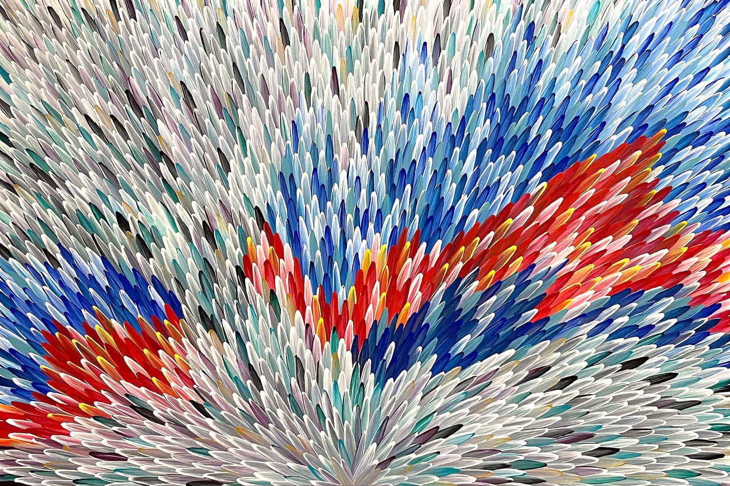 Ankerre Jukurrpa (Emu Feathers) – Knight Fine Art